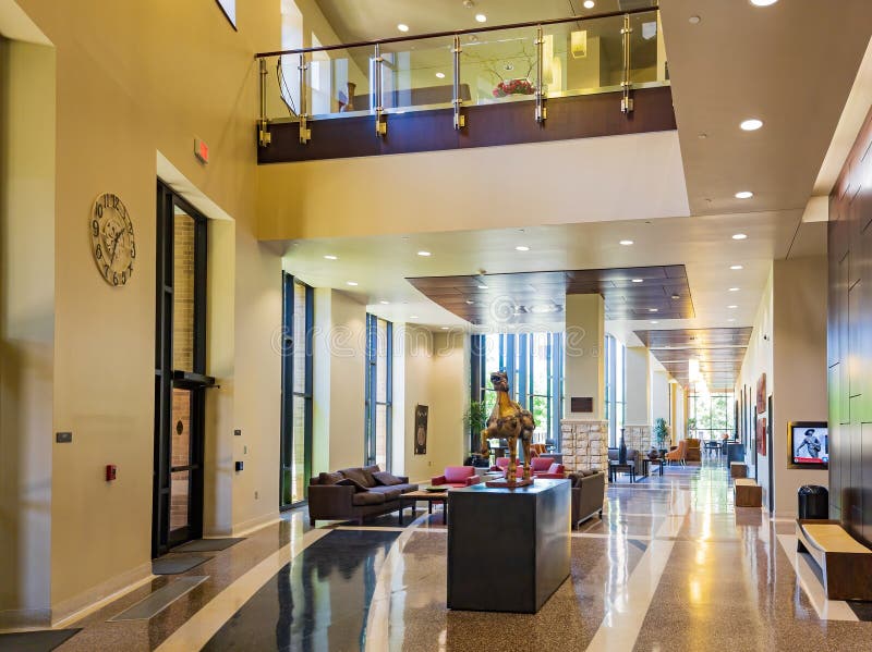 Interior View of the Allied Health Campus of University of Oklahoma ...