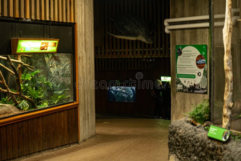 Interior View of the Americas Pavilion at the Toronto Zoo. Editorial ...