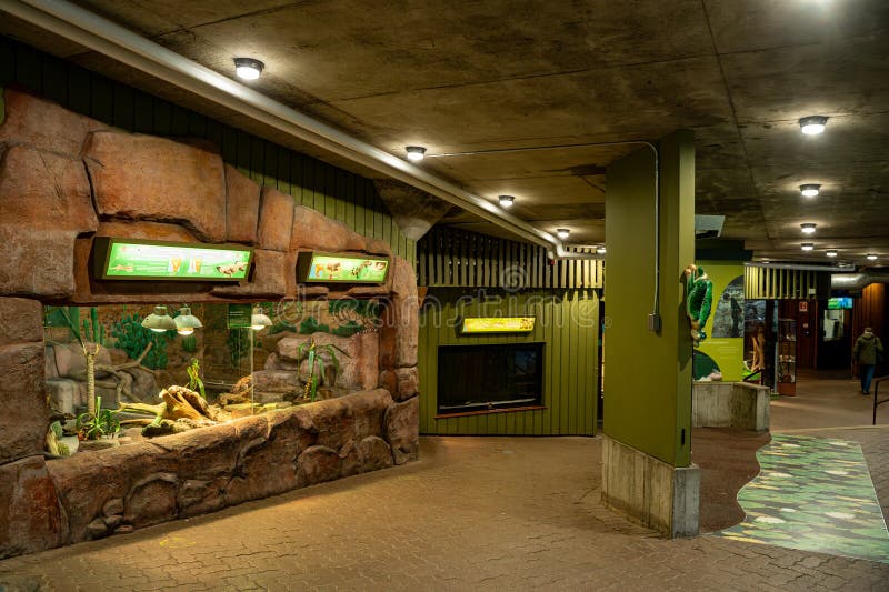 Interior View of the Americas Pavilion at the Toronto Zoo. Editorial ...
