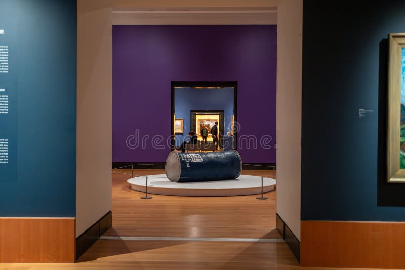 Interior View of the Art Gallery of Ontario. Editorial Photo - Image of ...