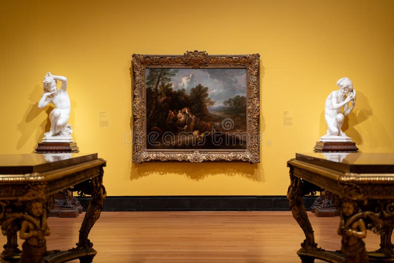 Interior View of the Art Gallery of Ontario. Editorial Stock Image ...