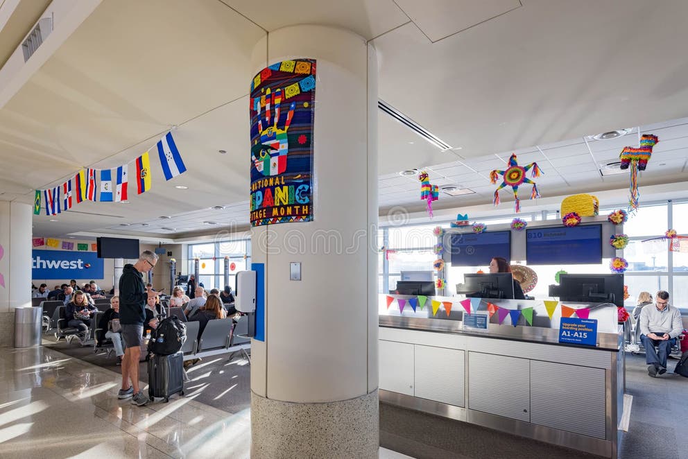 Interior View of the Atlantic Aviation MDW Editorial Stock Photo ...