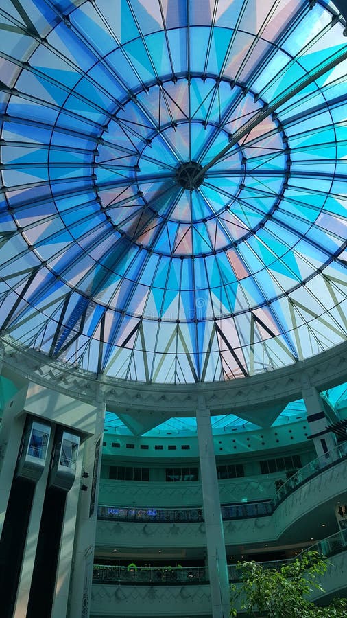 Interior View of the Atrium at a Local Mall Editorial Stock Image ...