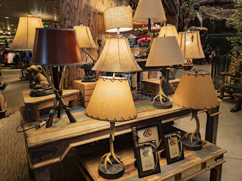 Interior View of the Bass Pro Shops Editorial Stock Photo - Image of ...