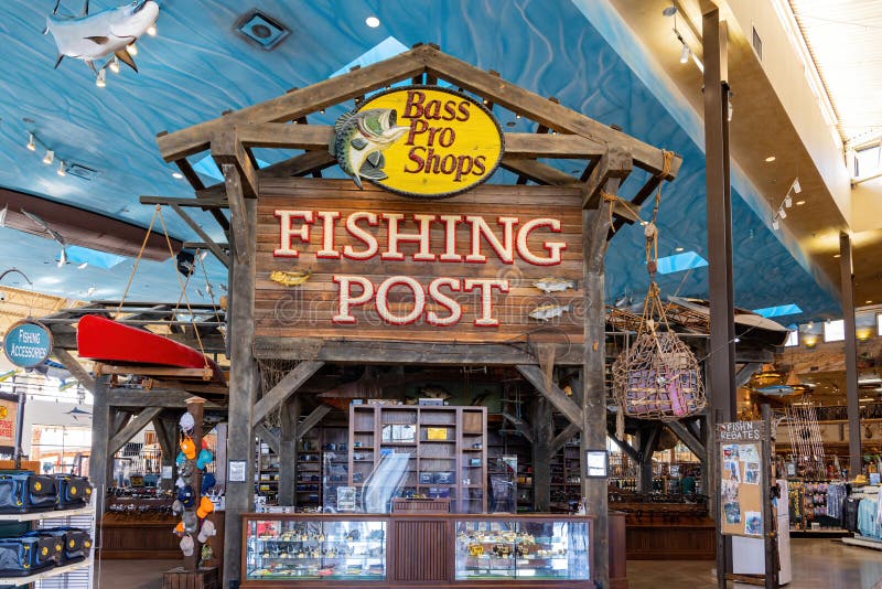 Interior View of the Bass Pro Shops Editorial Image - Image of clark ...