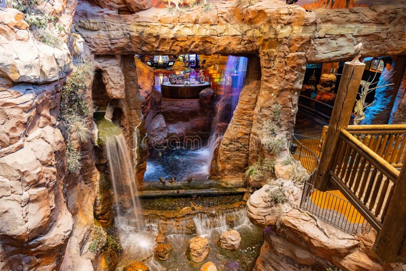 Interior View of the Bass Pro Shops Editorial Stock Image - Image of ...