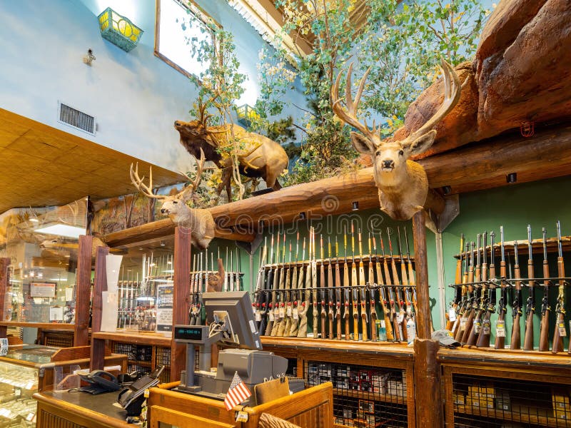 Interior View of the Bass Pro Shops Editorial Stock Photo - Image of ...
