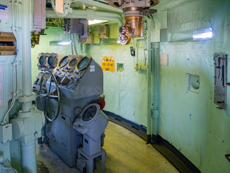 Interior View of the Battleship USS Iowa Editorial Stock Photo - Image ...