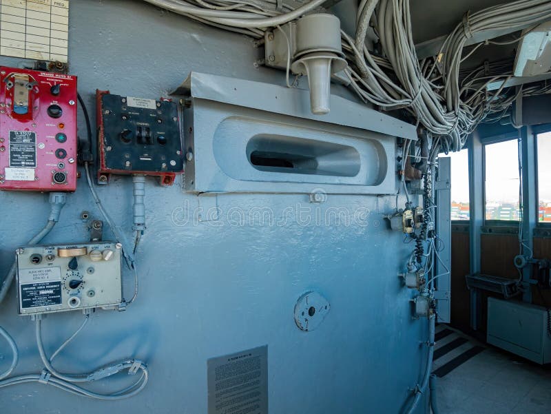 Interior View of the Battleship USS Iowa Editorial Stock Photo - Image ...