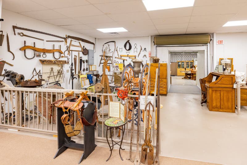 Interior View of the Beatty Museum and Historical Society Editorial ...