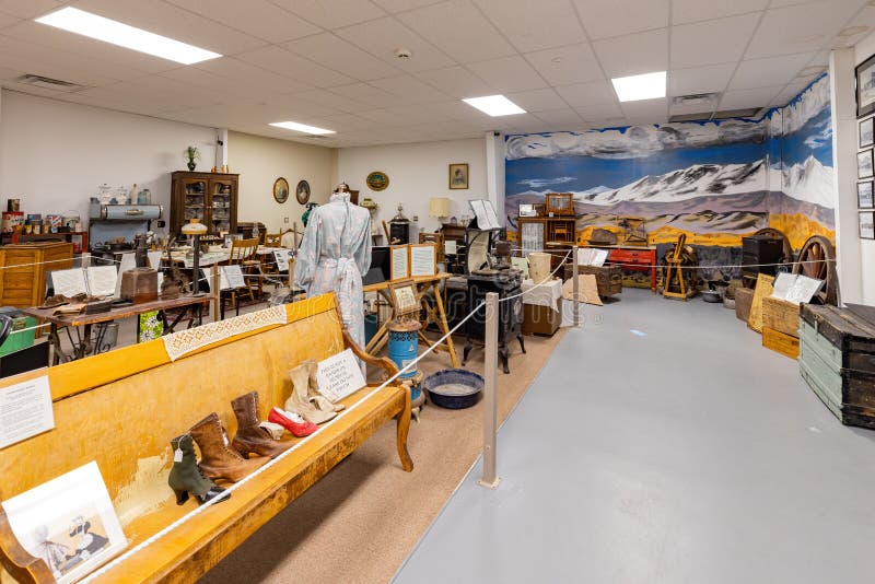 Interior View of the Beatty Museum and Historical Society Editorial ...