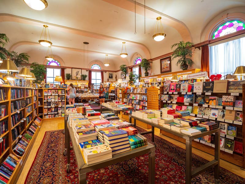 Interior View of the Boulder Book Store Editorial Image - Image of ...