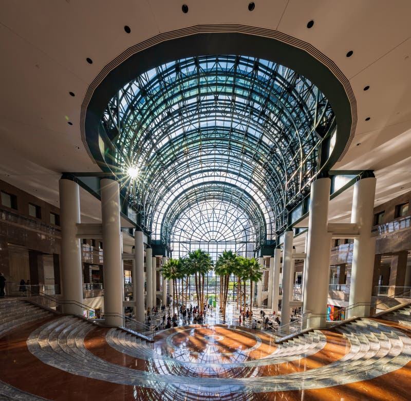 Interior View of the Brookfield Place Editorial Photography - Image of ...