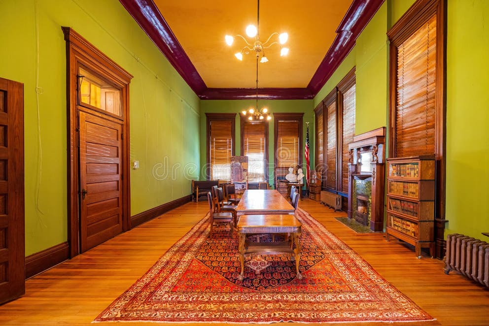 Interior View of the Carnegie Library Editorial Image - Image of ...