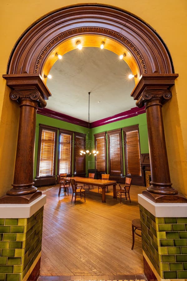Interior View of the Carnegie Library Editorial Stock Image - Image of ...
