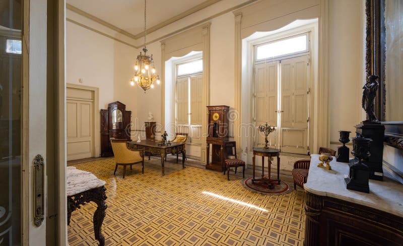 Interior View of the Casa Museo Lopez Portillo Editorial Photography ...