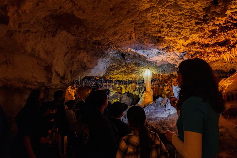 Interior View of the Cave of Inner Space Cavern Editorial Photography ...