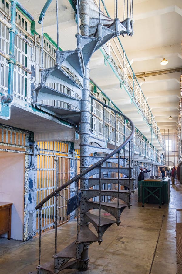 Interior View of the Cell House of Alcatraz Island Editorial Image ...