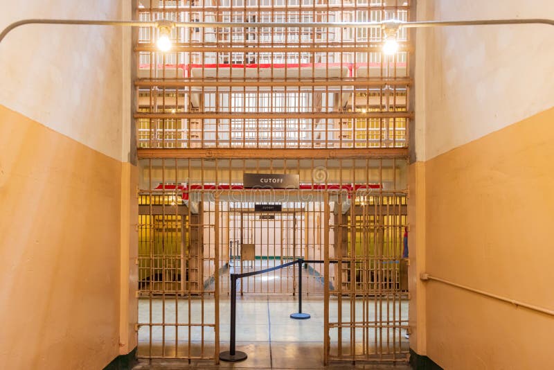 Interior View of the Cell House of Alcatraz Island Editorial Stock ...