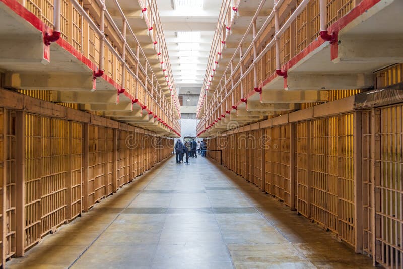 Interior View of the Cell House of Alcatraz Island Editorial Stock ...