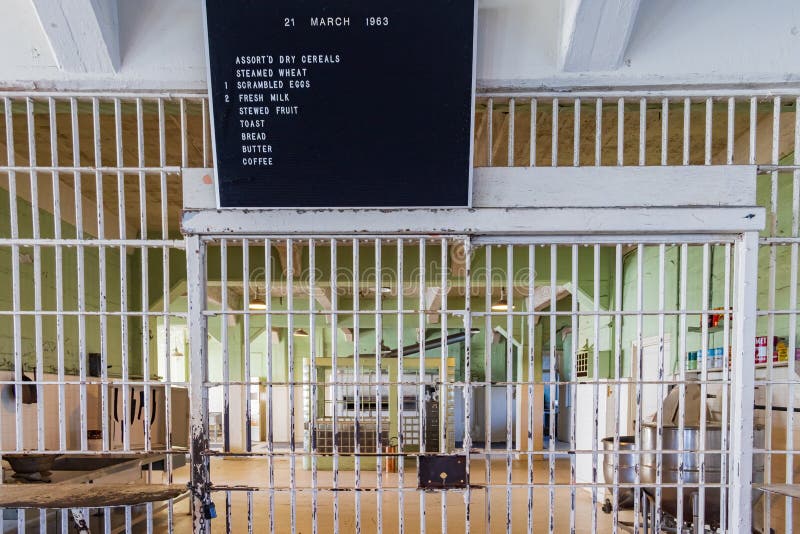 Interior View of the Cell House of Alcatraz Island Editorial Image ...