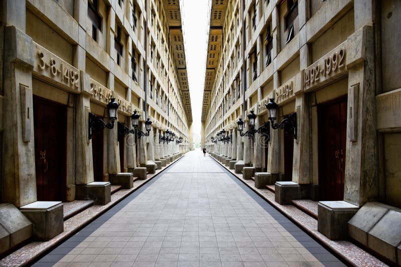 Interior View of Christopher Columbus Lighthouse, Santo Domingo ...