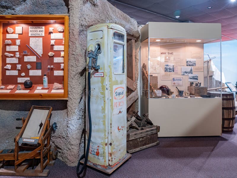 Interior View of the Clark County Museum Editorial Stock Photo - Image ...