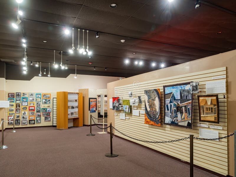 Interior View of the Clark County Museum Editorial Photography - Image ...