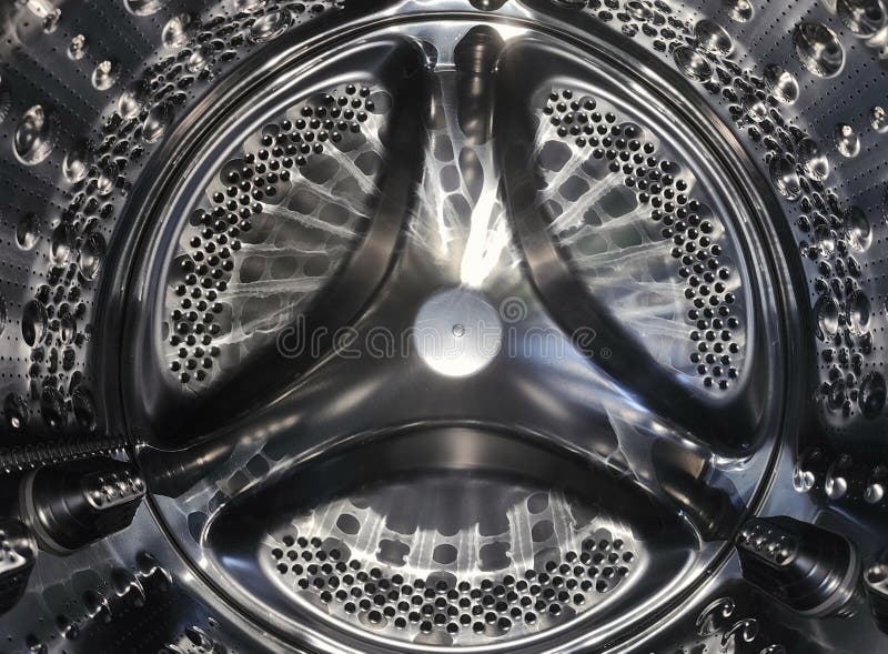 Clothes Washing Machine Technology with Circular Formation and Light ...