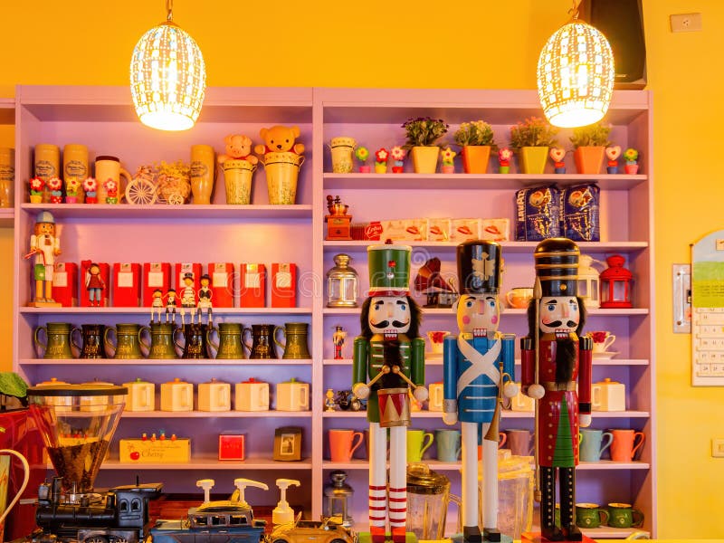 Interior View of the Cute Moon Cafe Editorial Photo - Image of garden ...