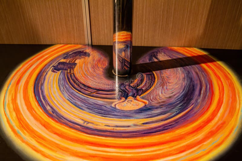 Interior View of the 3D Trick Art Editorial Image - Image of urban ...