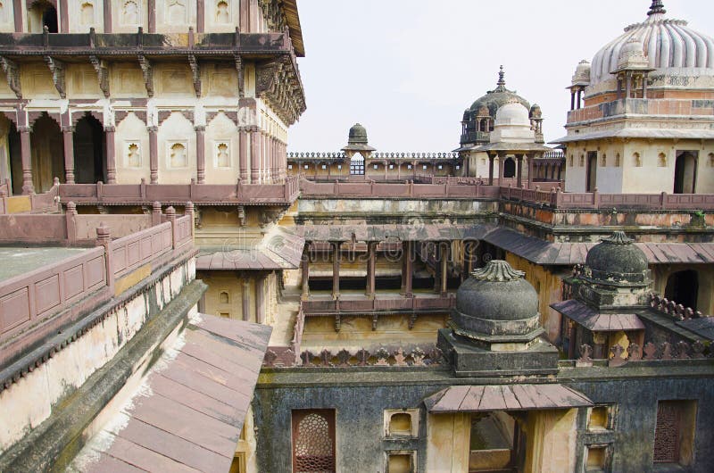 Interior View of Datia Palace. Also Known As Bir Singh Palace or Bir ...