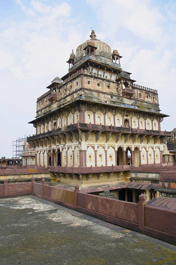 Interior View of Datia Palace. Also Known As Bir Singh Palace or Bir ...