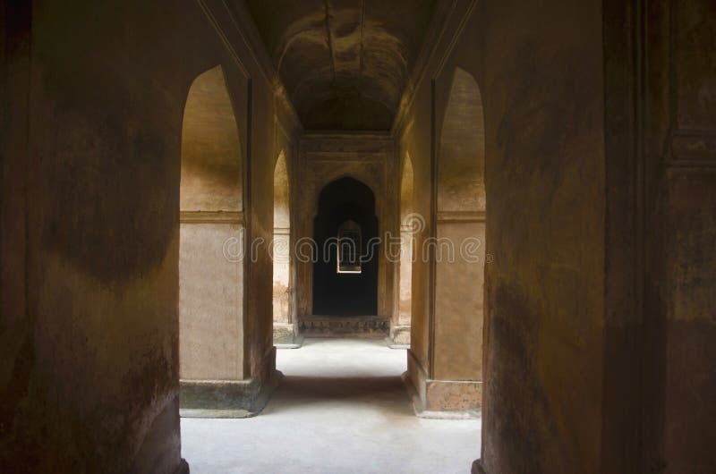 Interior View of Datia Palace. Also Known As Bir Singh Palace or Bir ...