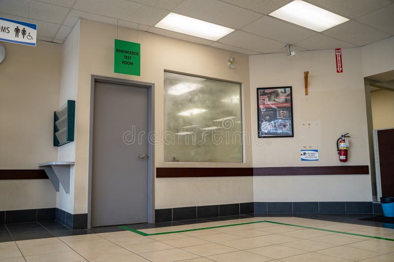 Interior View of DriveTest Driver Examination Centre. Editorial Stock ...
