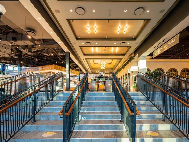 Interior View of the Eataly Park MGM Editorial Stock Photo - Image of ...