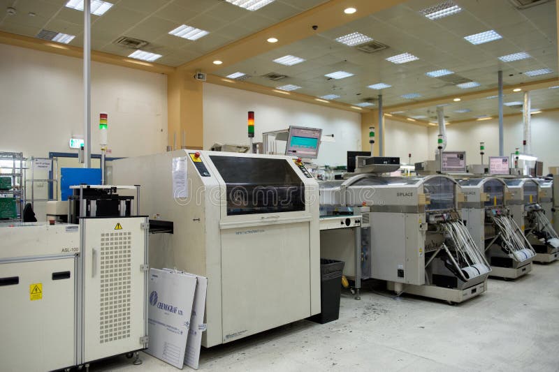 Electronics Factory Workplace Editorial Photography - Image of israel ...