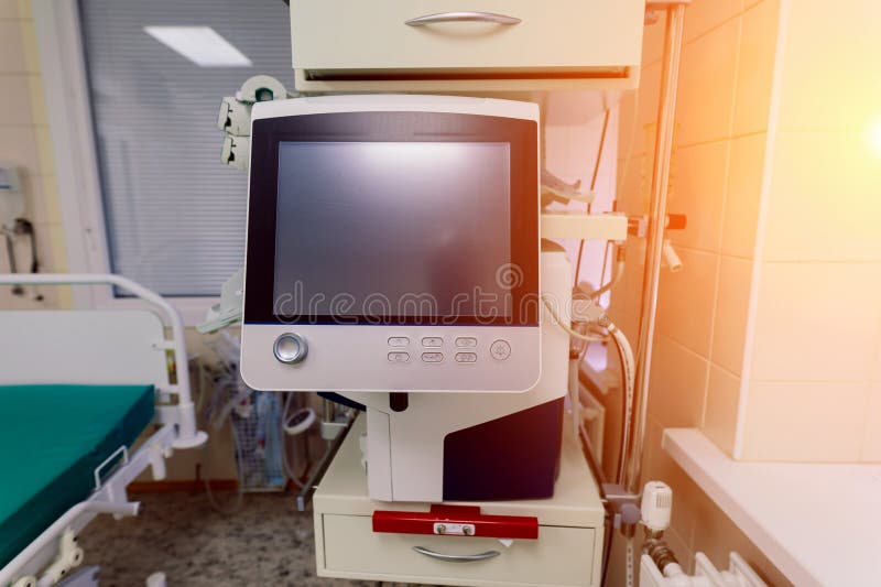 Interior View of an Empty Operating Room with New Interior and ...