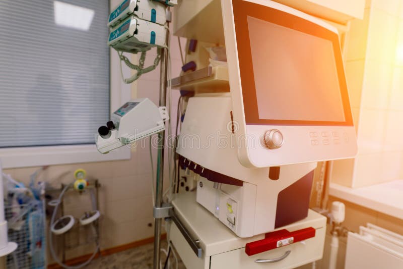 Empty Operating Room in a Hospital Interior of an Operating Room in ...