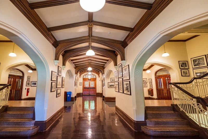 Interior View of the Evans Hall of the University of Oklahoma Editorial ...