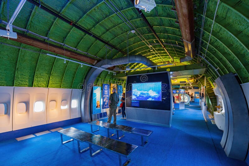 Interior View Exhibition of Space Center Houston Editorial Photo ...