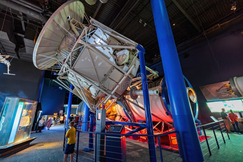 Interior View Exhibition of Space Center Houston Editorial Photography ...