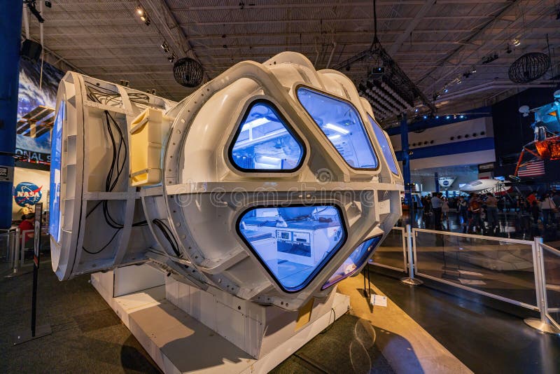Interior View Exhibition of Space Center Houston Editorial Photo ...