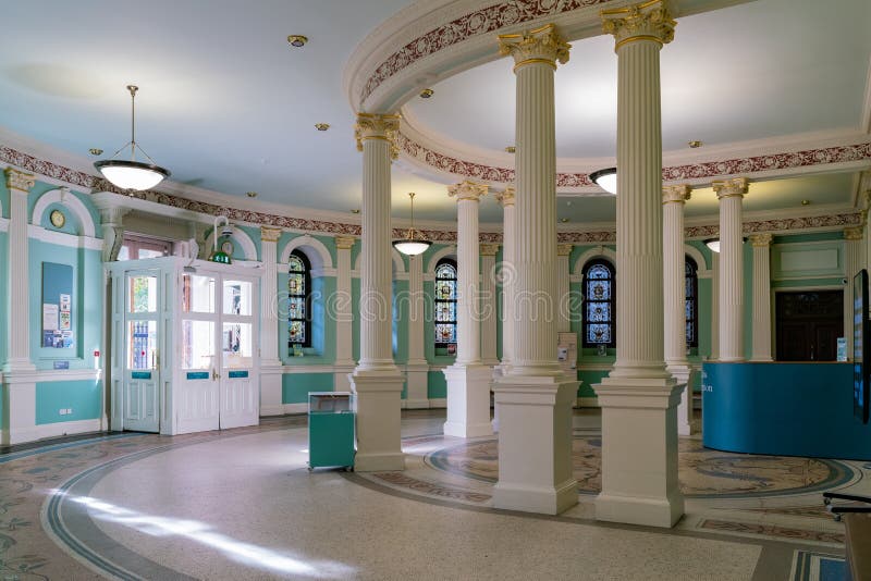 Interior View of the Famous National Library of Ireland Editorial Image ...