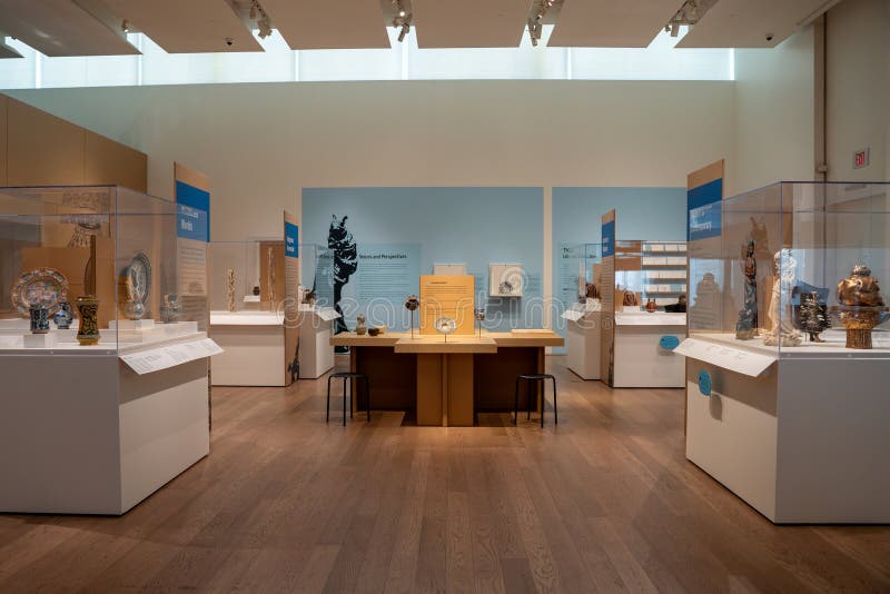 Interior View of the Gardiner Museum in Toronto. Editorial Image ...