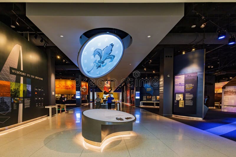 Interior View of the Gateway Arch Editorial Image - Image of america ...