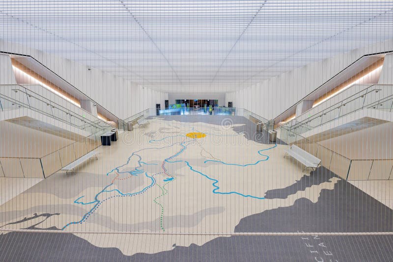 Interior View of the Gateway Arch Editorial Stock Image - Image of ...