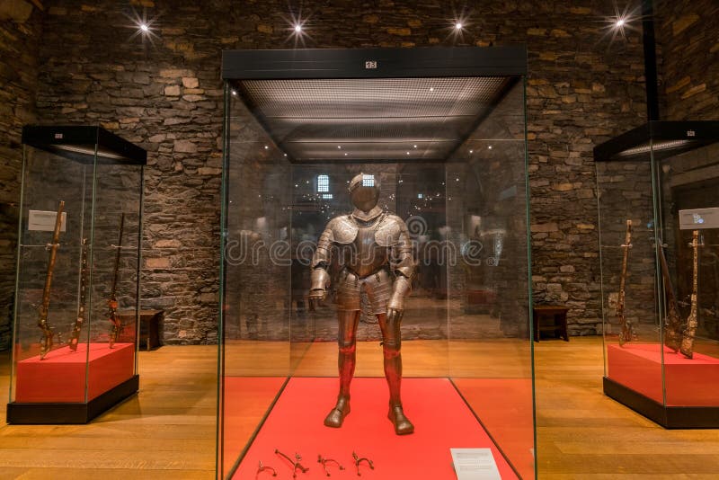 Interior View of the Gravensteen Castle Editorial Stock Photo - Image ...