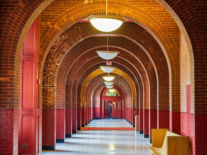 Interior View of the Healy Hall in Georgetown University Stock Image ...