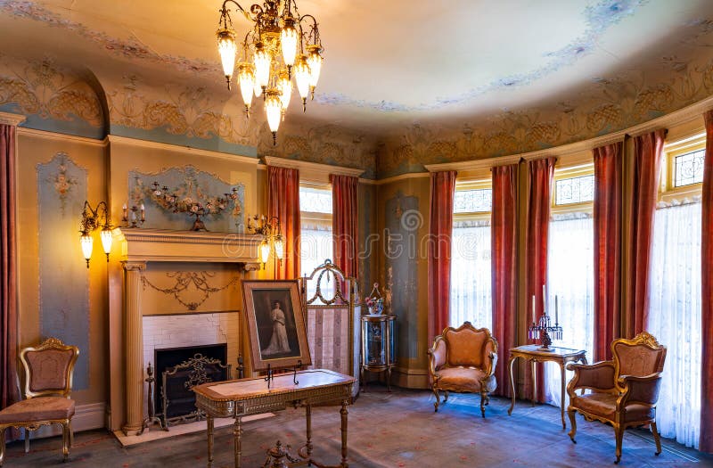 Interior View of the Henry Overholser Mansion Editorial Stock Photo ...